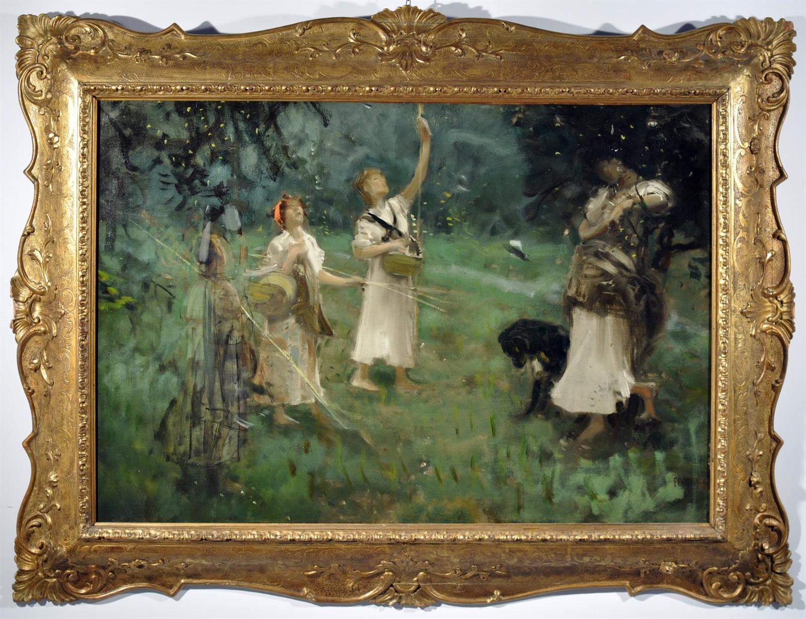 Francesco Paolo Michetti | La raccolta degli ulivi | MutualArt