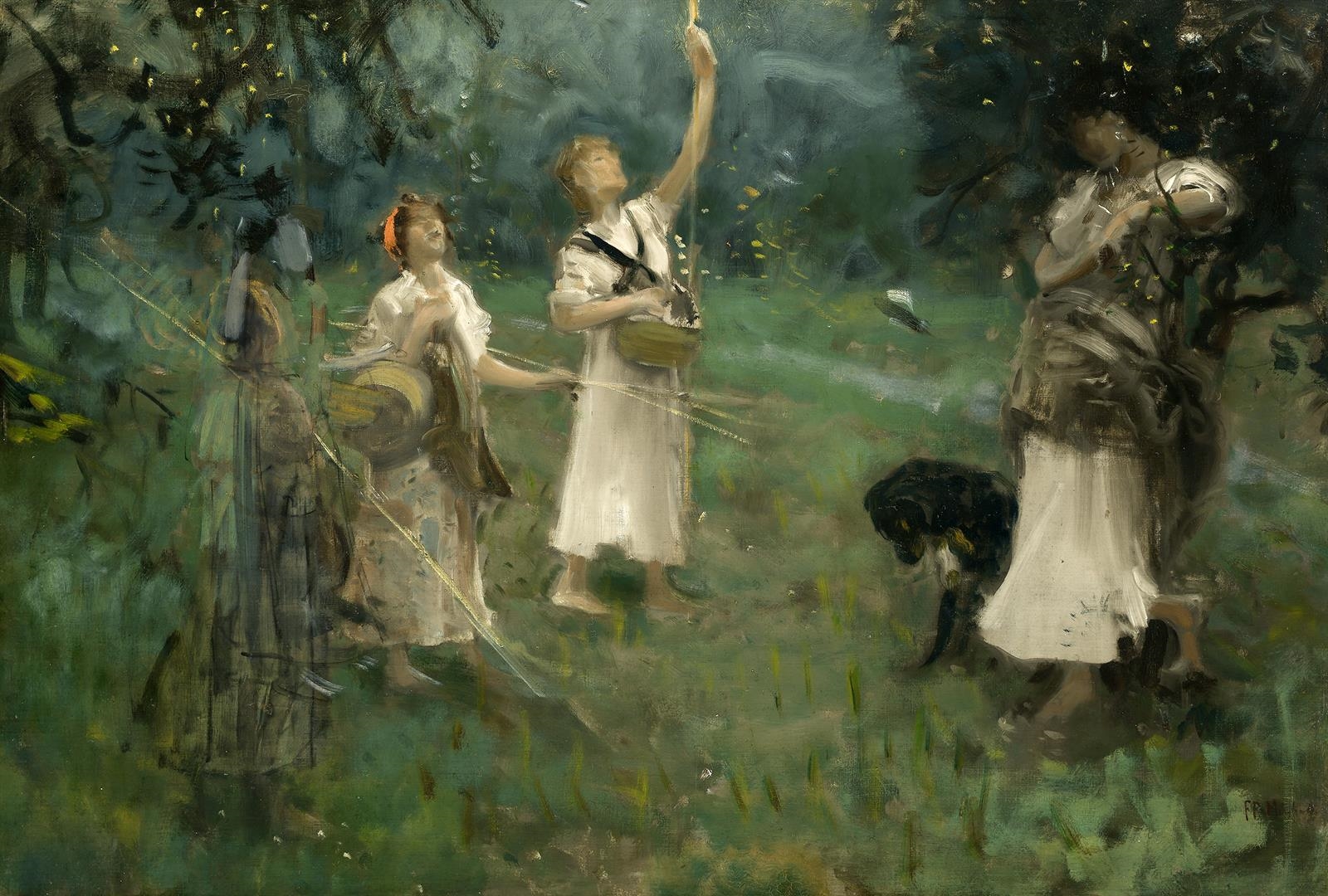 Francesco Paolo Michetti | La raccolta degli ulivi | MutualArt