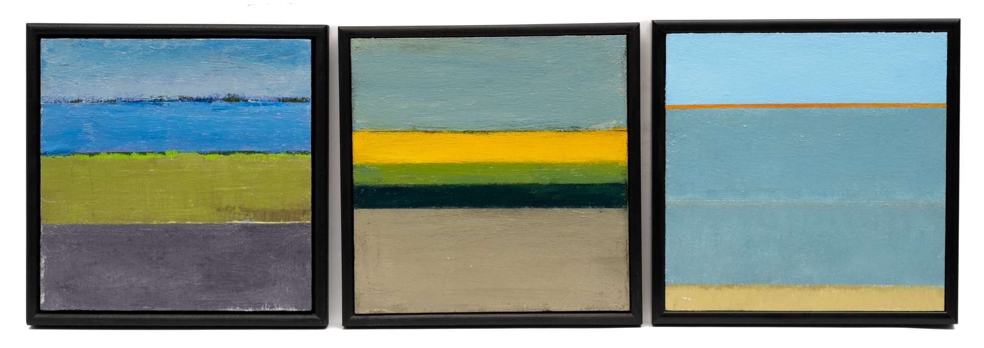 Johan van den Berg | 'Landschappelijk', 'Voorzomeravond aan zee ...