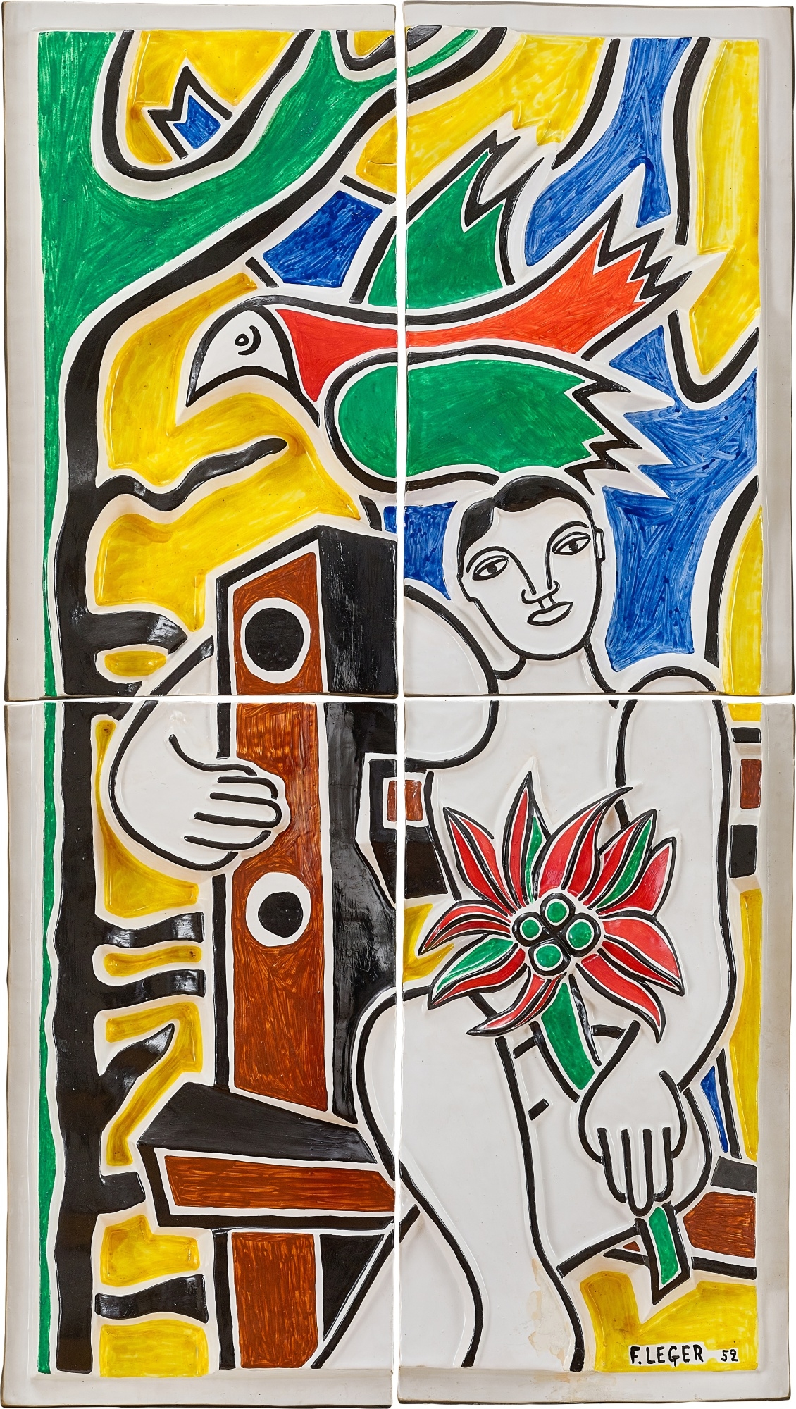 Fernand Léger | L'enfant à l'oiseau | MutualArt