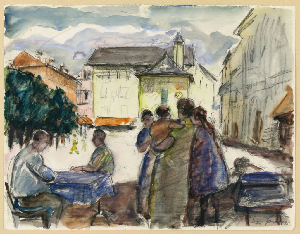 Eugen Spiro | Interior (1930) | MutualArt