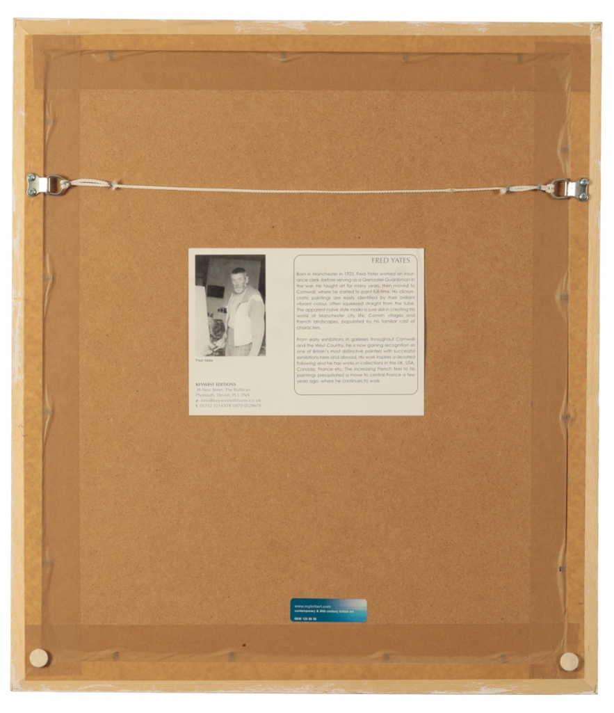 Fred Yates | ‘Man on stilts’ | MutualArt