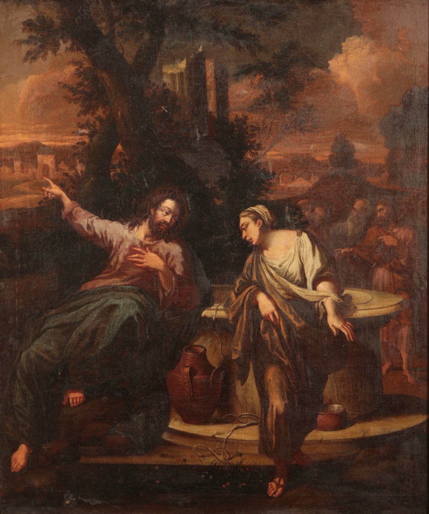 Annibale Carracci | Christ and the Samaritan woman | MutualArt
