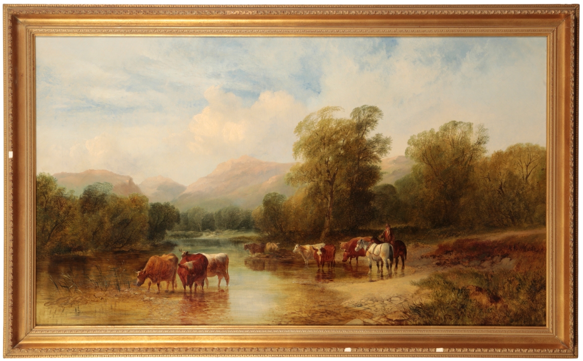George Shalders | Cattle Watering (56) | MutualArt