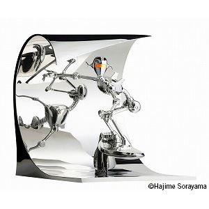 Hajime Sorayama | SORAYAMA Classic Robot Surf（silver） (2018) | MutualArt