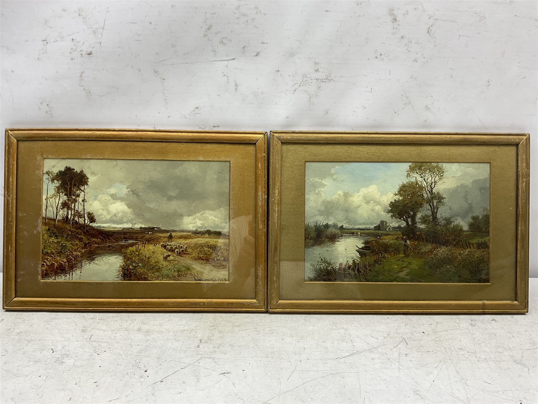William Manners | Driving Sheep and On the Riverside | MutualArt