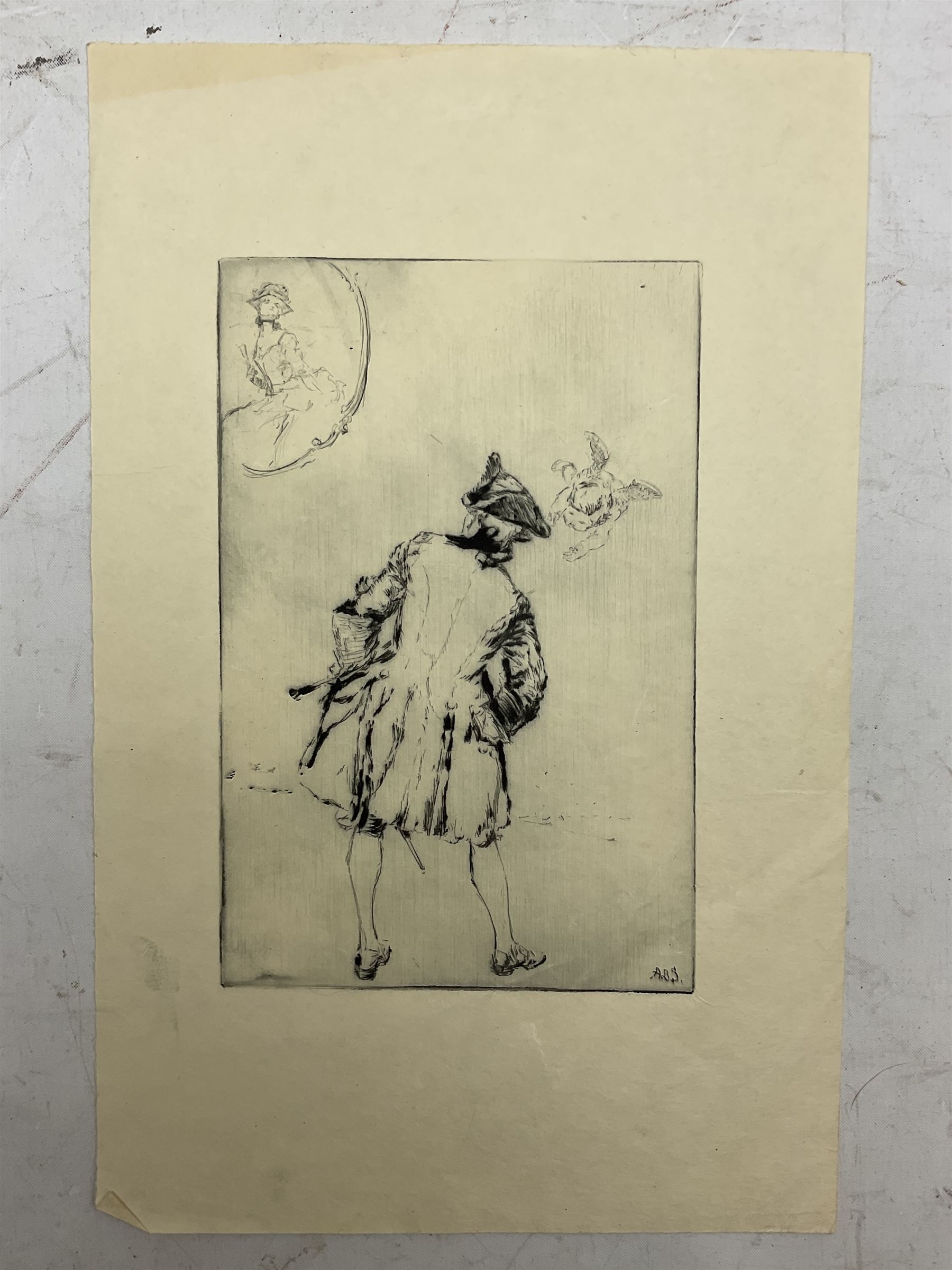 Alexander Brantingham Simpson | Collection of eight drypoint etchings ...