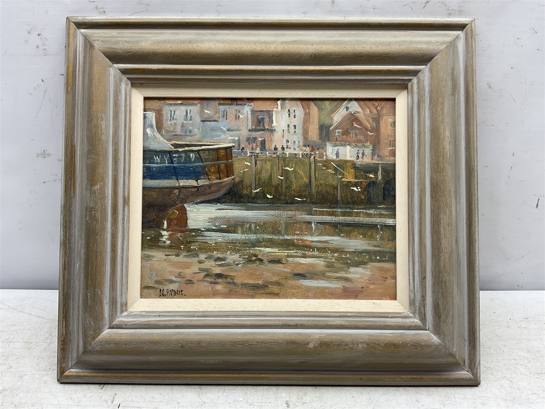 Christine Pybus | Whitby Quayside | MutualArt