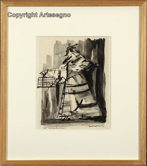 Mino Maccari | Il disturbatore | MutualArt