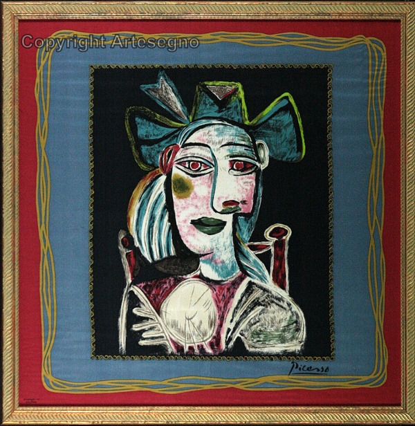 Pablo Picasso | Buste de femme au Chapeau Bleu (1992) | MutualArt