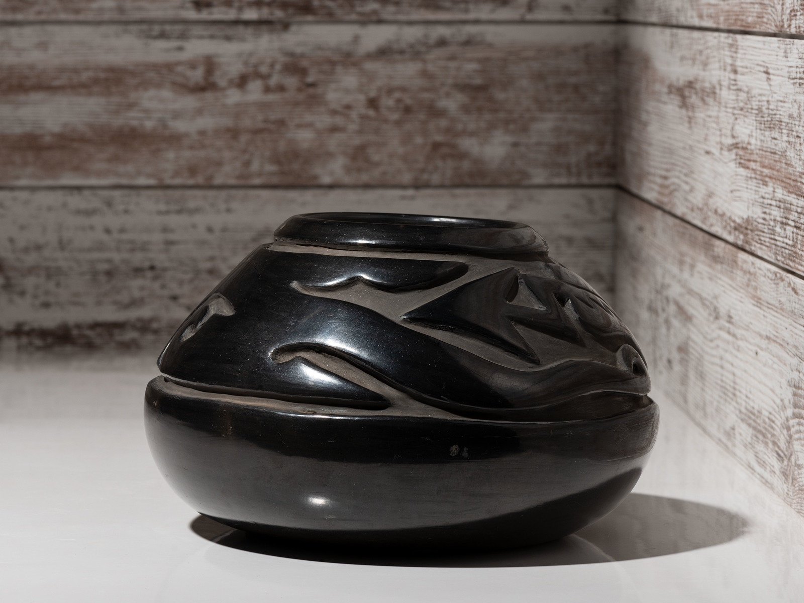 Margaret Tafoya | Blackware Pottery Jar | MutualArt
