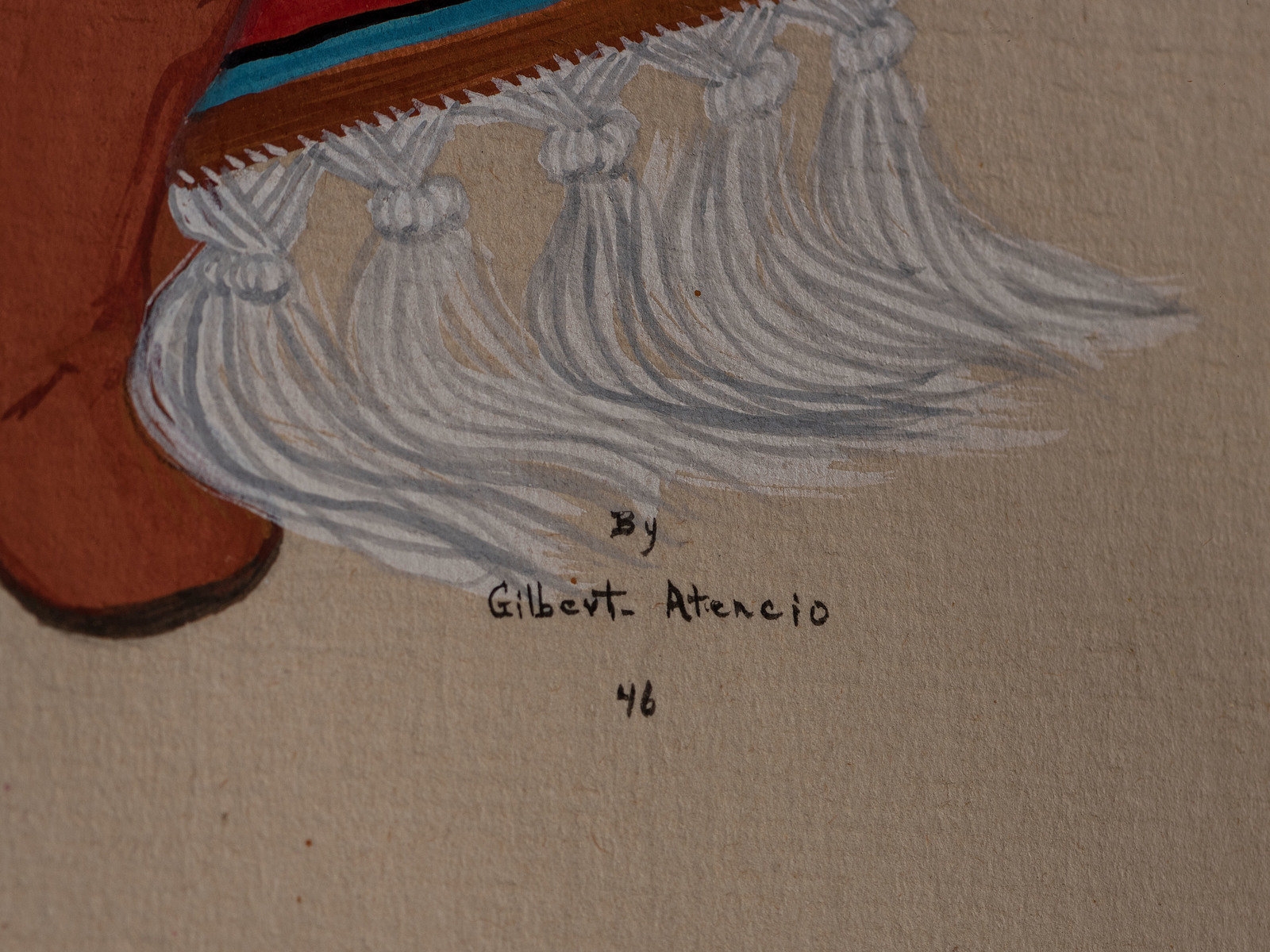 Gilbert Atencio | Portrait of Maria and Julian (1946) | MutualArt