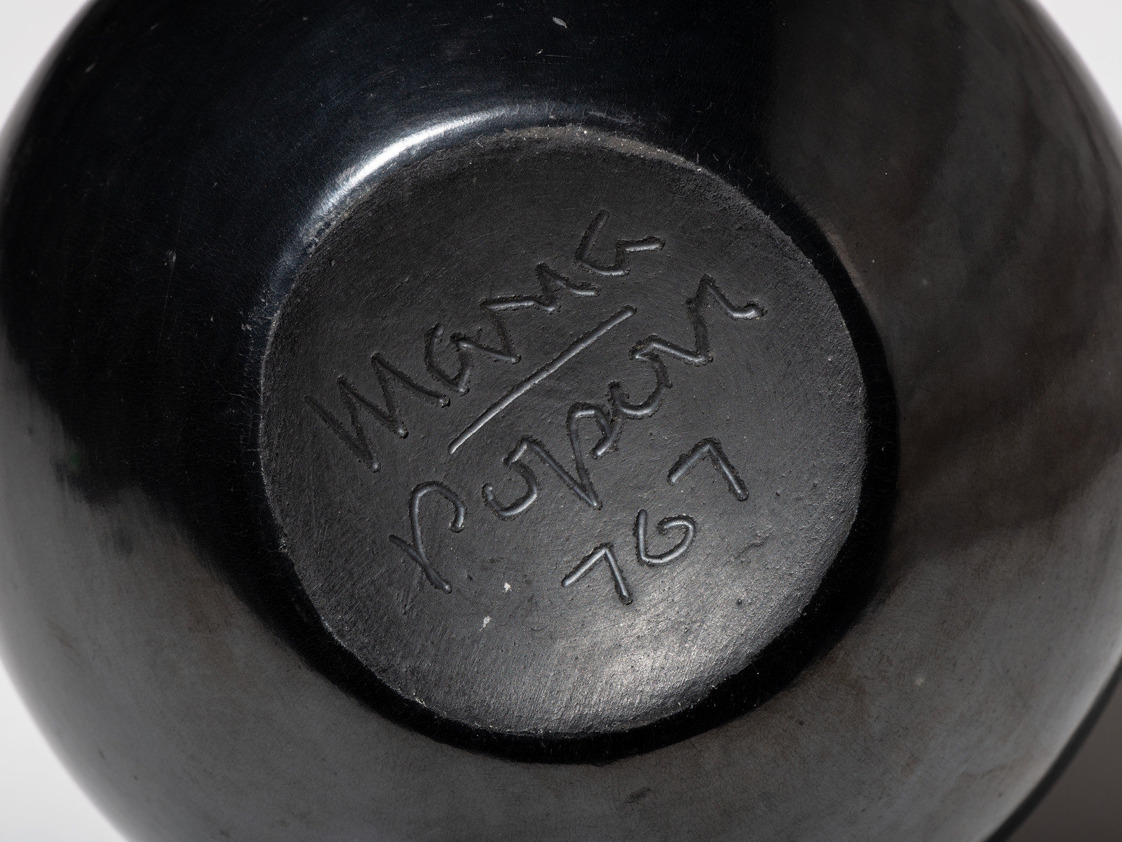 Maria Montoya Martinez | Blackware Pottery Jar (1967) | MutualArt