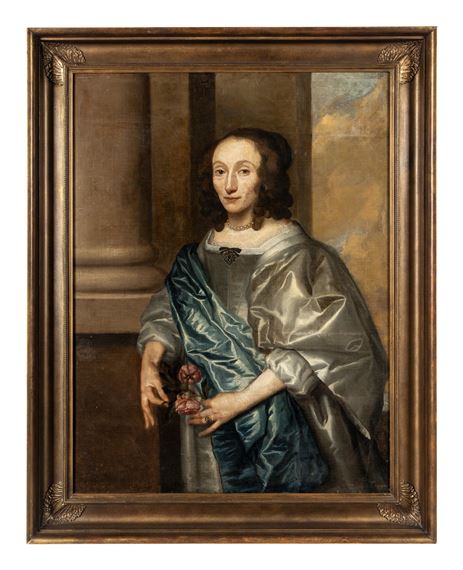Adriaen Hanneman | Portrait of a Lady (1652) | MutualArt