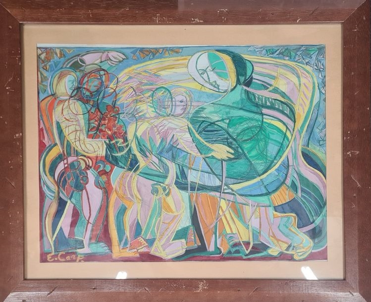 Esther Carp | Group of women | MutualArt