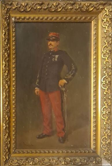 Ferdinand Bassot | Military in Full Dress | MutualArt