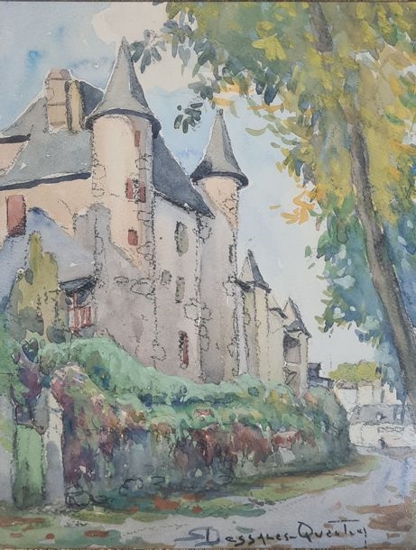 Robert Quentin | The old castles | MutualArt