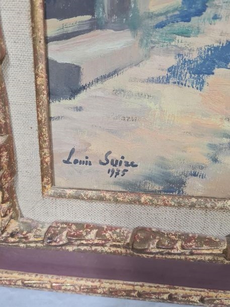 Louis Suire | Alley on the port of La Rochelle (1975) | MutualArt