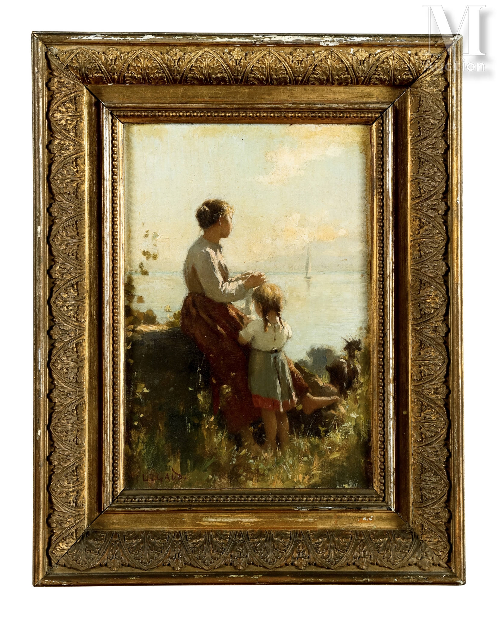 Leon Gaud | La tendresse maternelle | MutualArt