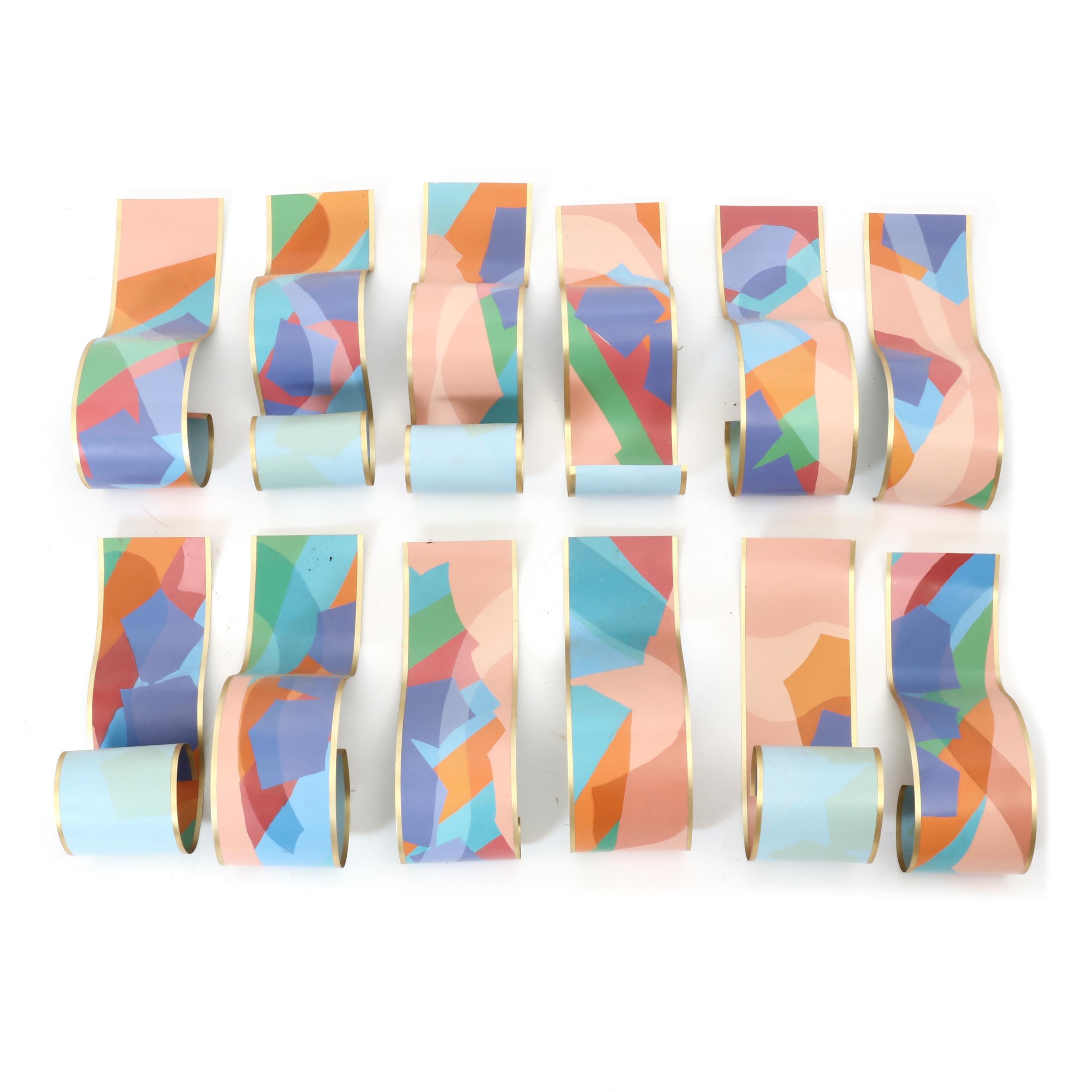 Dorothy Gillespie | Large Enamel Installation Sculpture (1992) | MutualArt