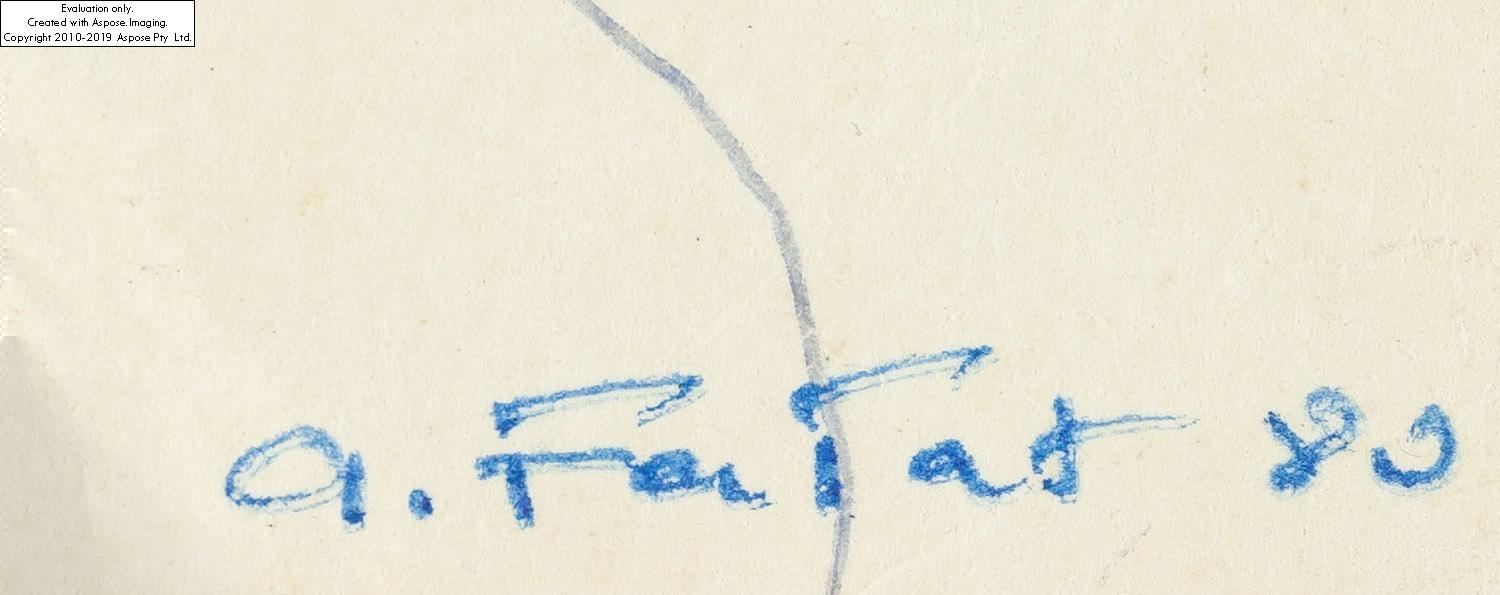 Antoni Fałat | Portrait of a Man (1980) | MutualArt