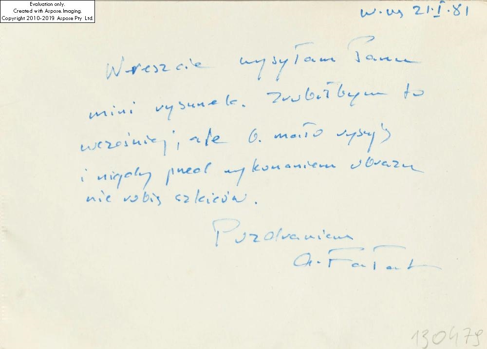 Antoni Fałat | Portrait of a Man (1980) | MutualArt