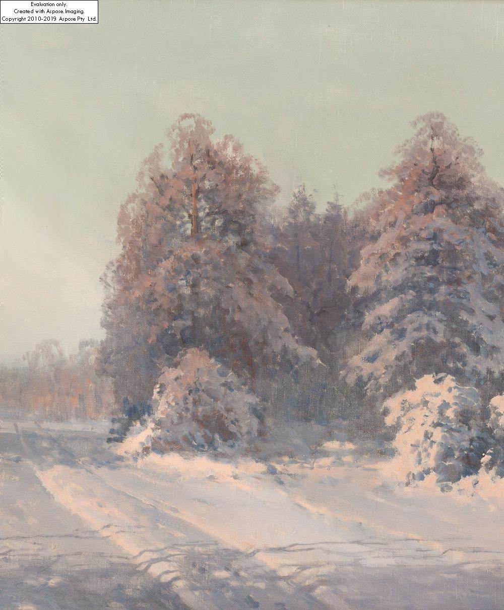 Wiktor Korecki | Zimowe popołudnie | MutualArt