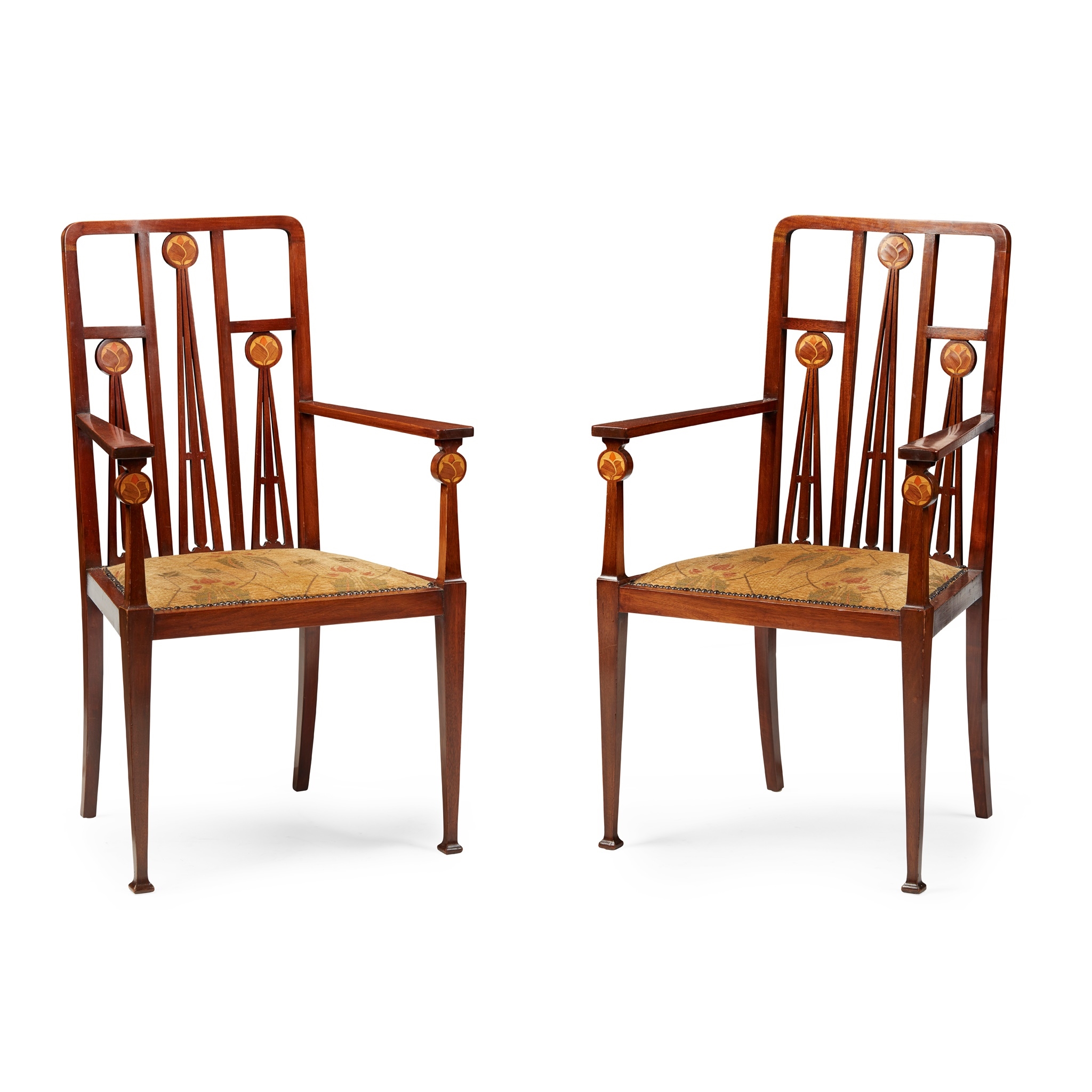 George Henry Walton | THREE-PIECE PARLOUR SUITE, CIRCA 1910 (Circa 1910 ...