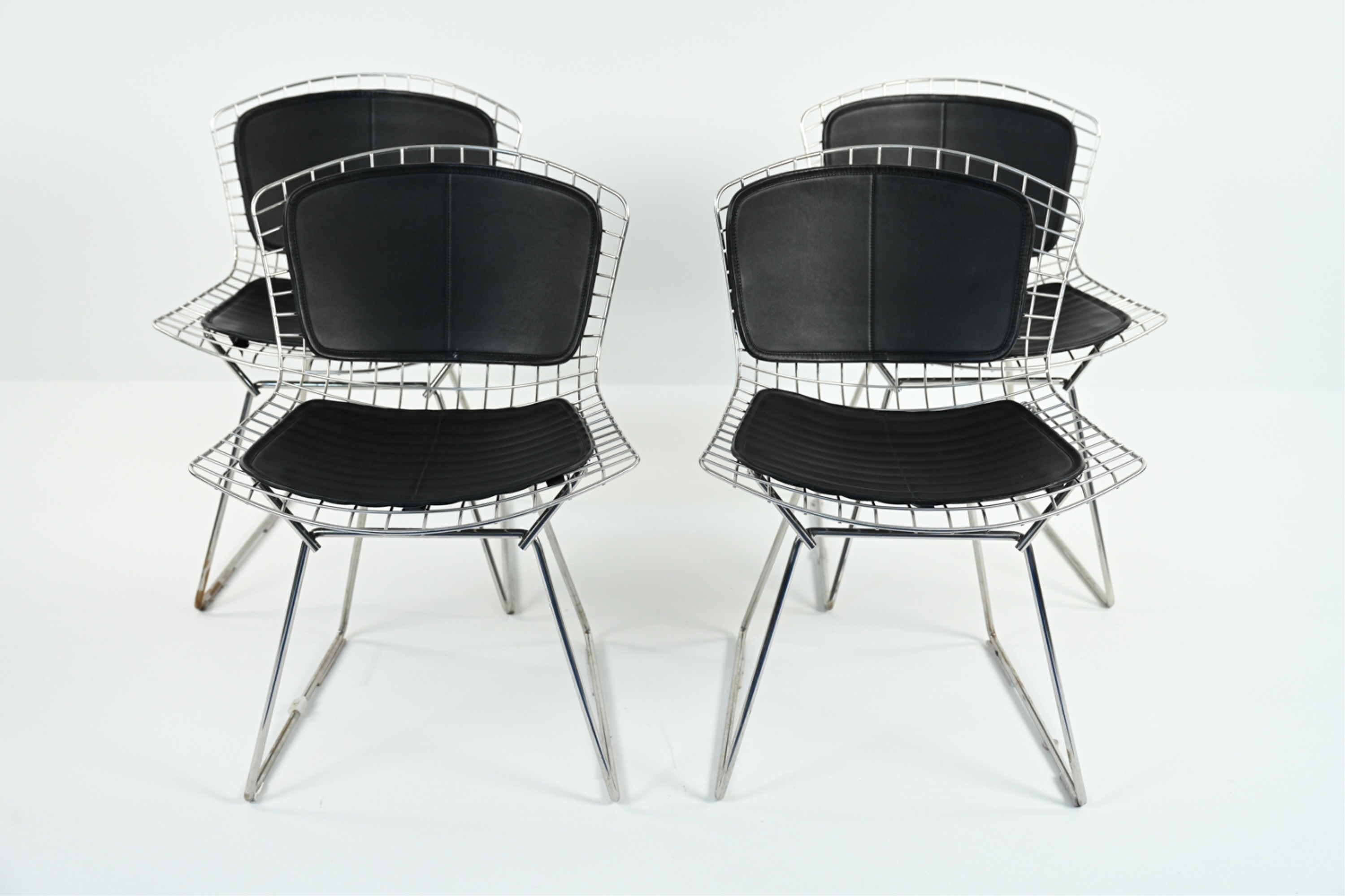 Harry Bertoia | (4) CONTEMPORARY BERTOIA-STYLE SIDE CHAIRS | MutualArt