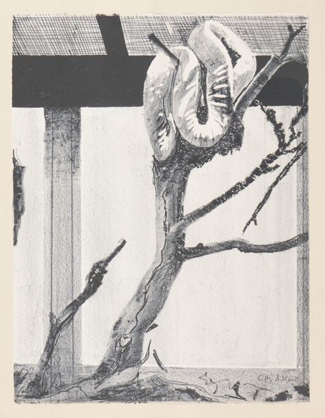 Gilles Aillaud | The snake | MutualArt