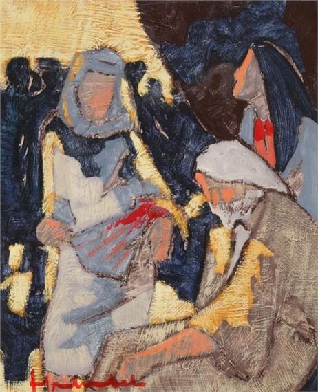 Jeff Friboulet | Announcement of the death of Joseph. (1979) | MutualArt