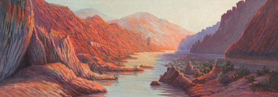 Antoine Emmanuel Joriot | The gorges of Palestro in Algeria. (1941 ...
