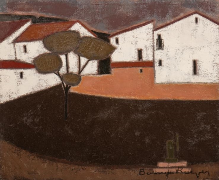 Roger Bonafe | Place of the fountain | MutualArt