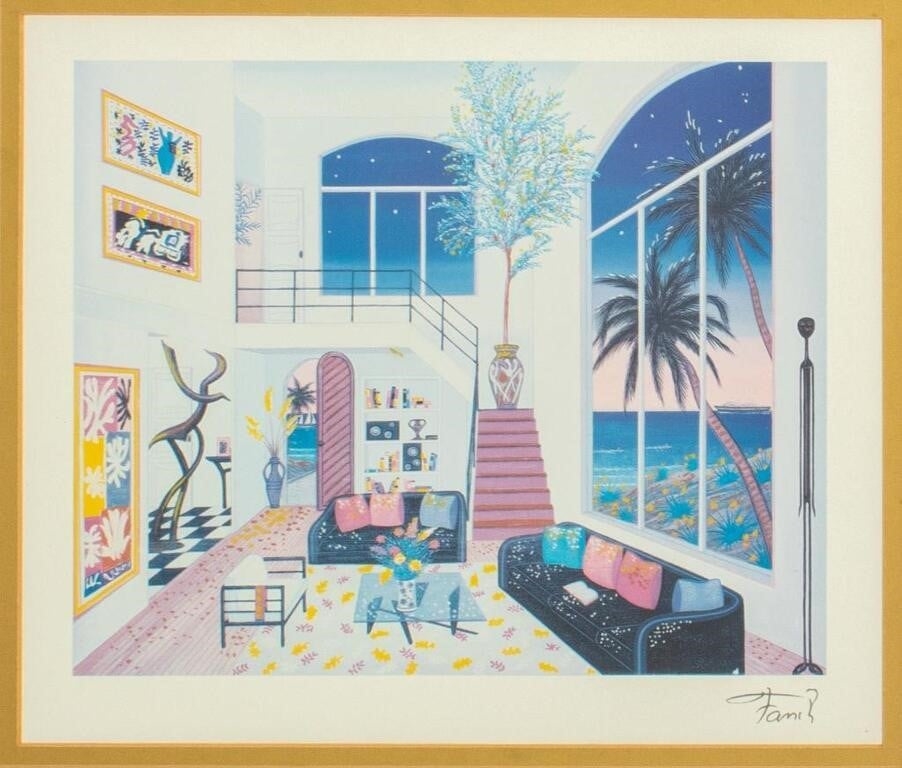 Fanch Ledan | Interior Scene | MutualArt