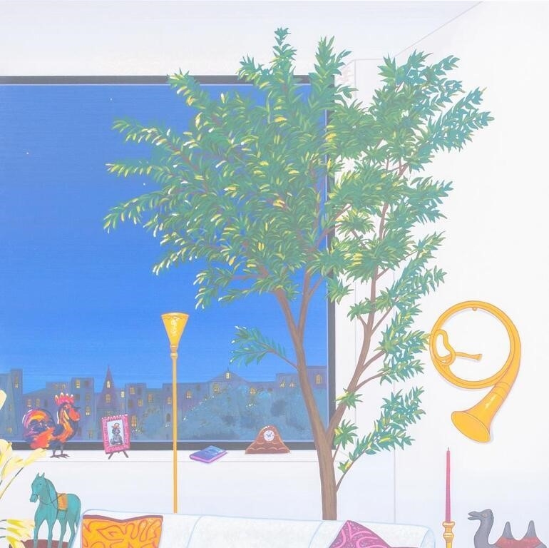 Fanch Ledan | Interior Scene | MutualArt