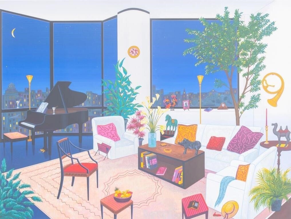 Fanch Ledan | Interior Scene | MutualArt