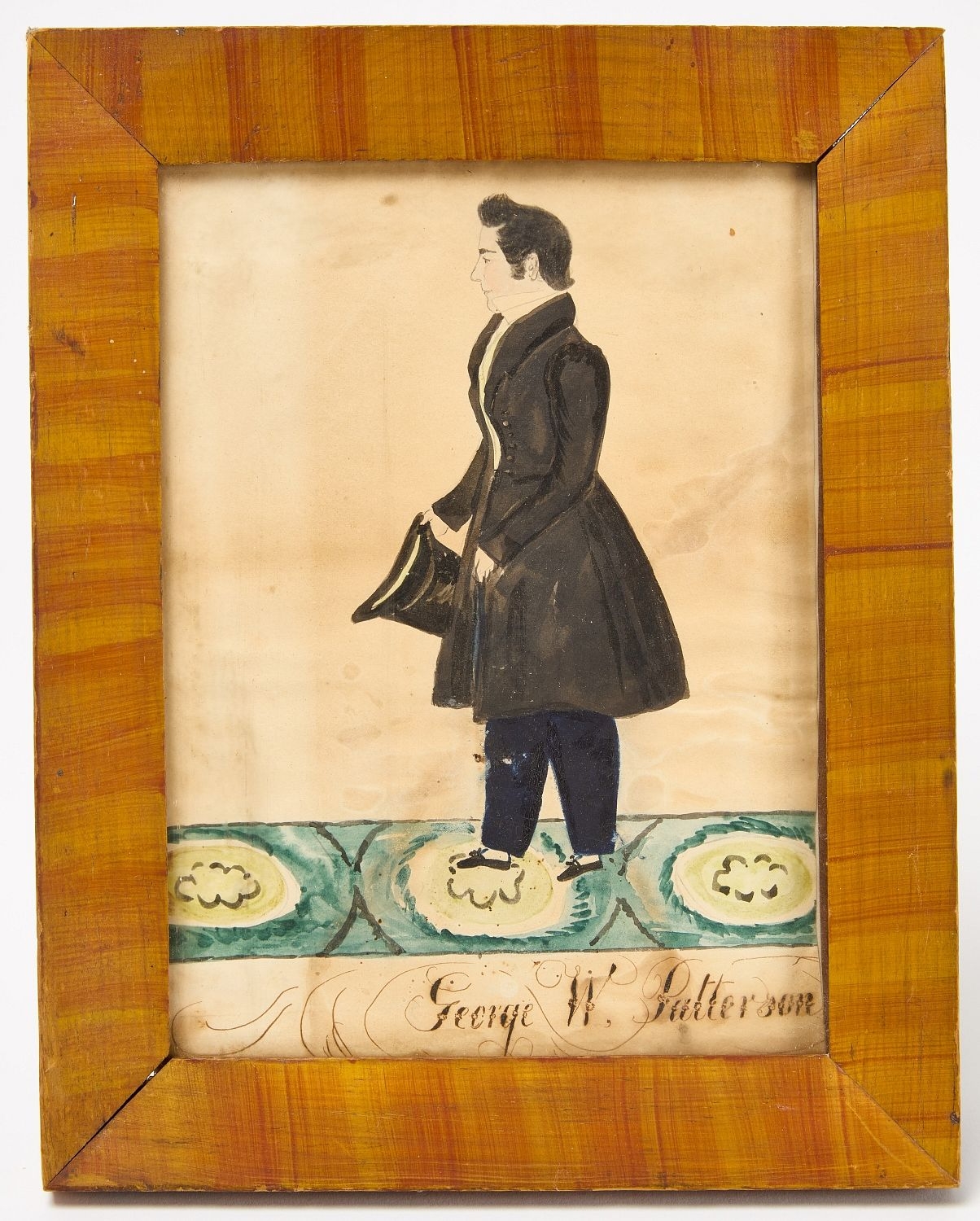 Joseph H. Davis | Portrait of George W. Patterson (Circa 1835) | MutualArt