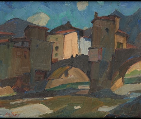 Albert Raty | Vue du Pont de Sospel | MutualArt