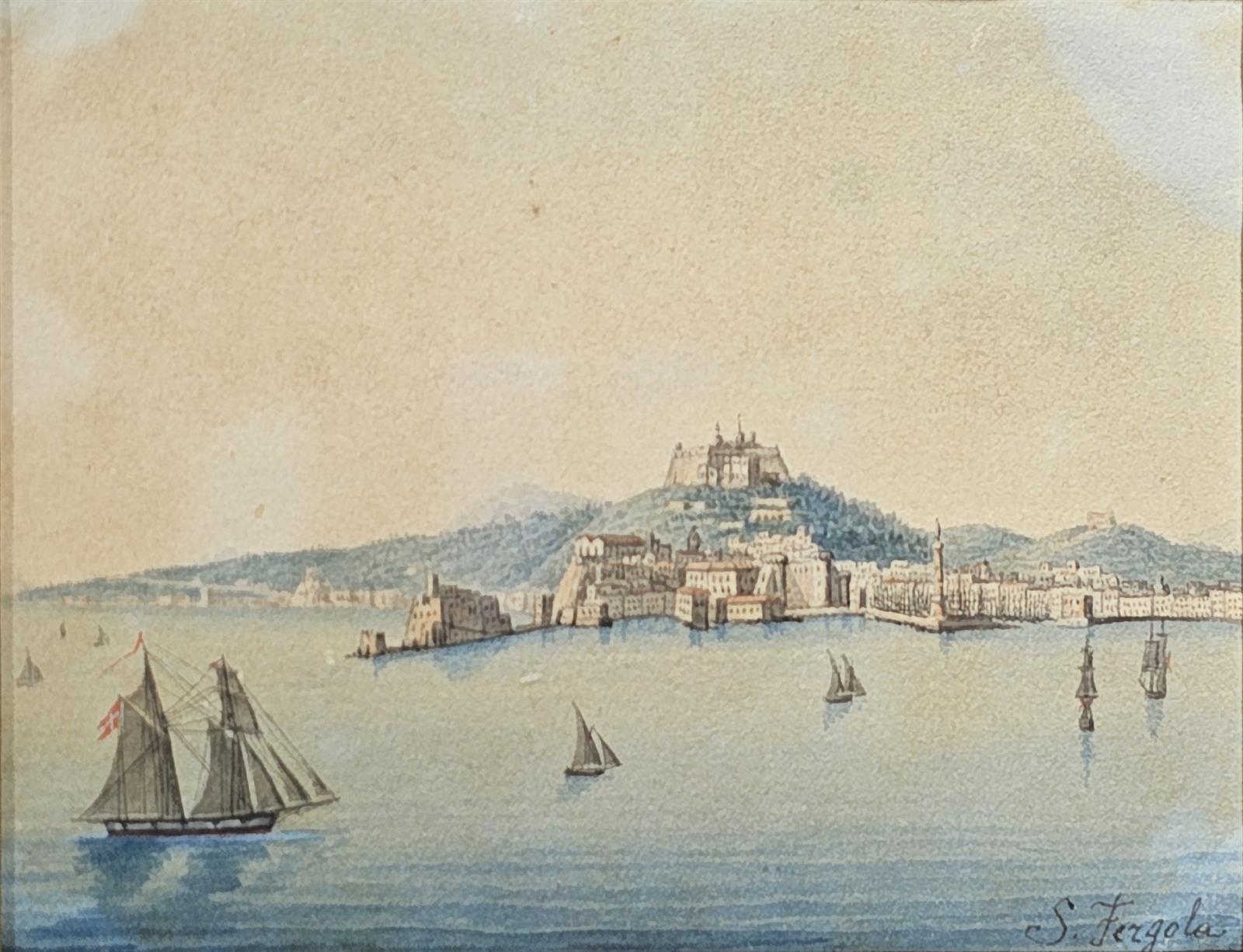 Salvatore Fergola | Veduta di Napoli | MutualArt