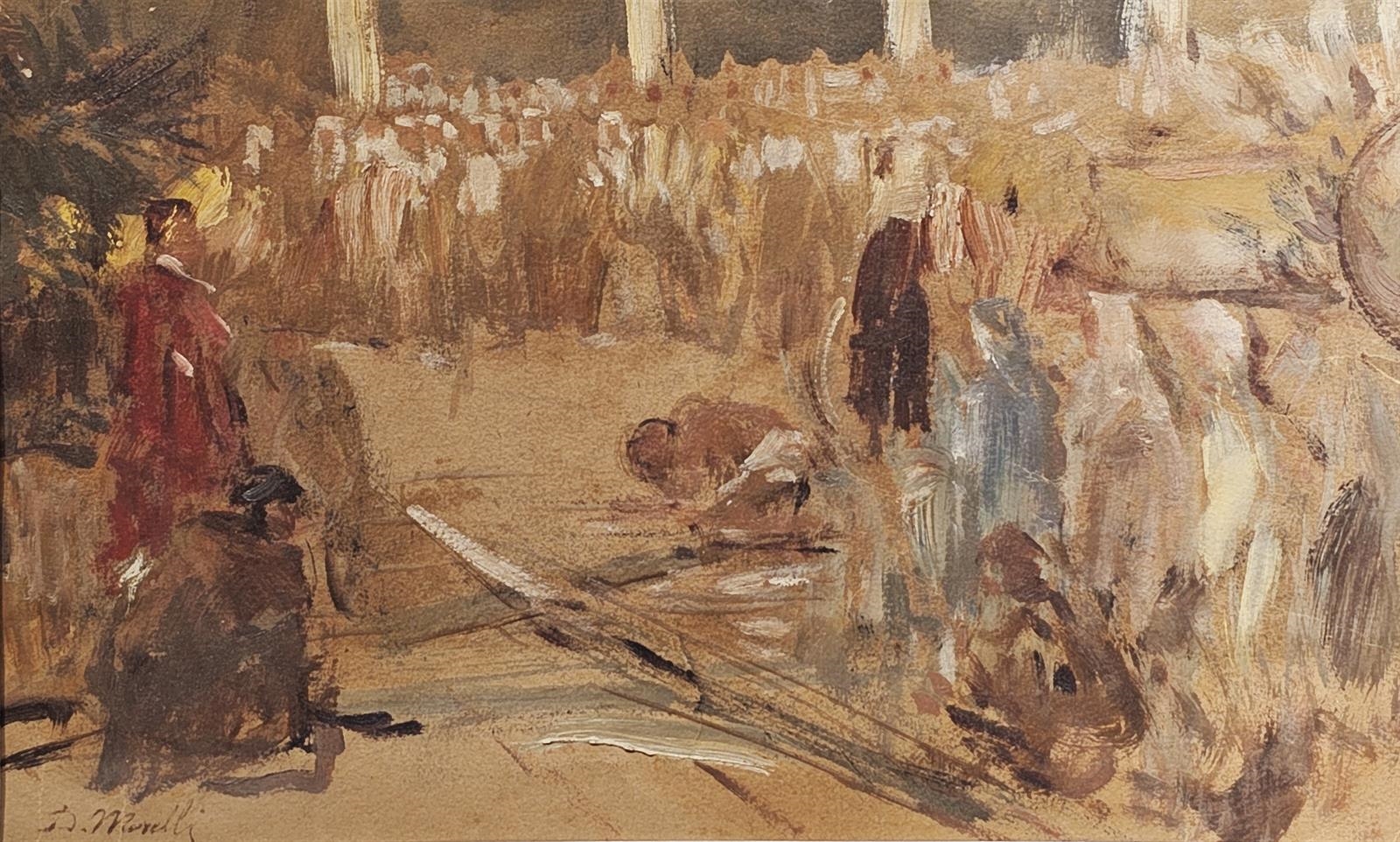 Domenico Morelli | Scena storica | MutualArt