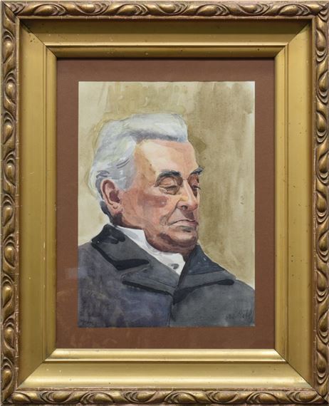 Otto Lobl | Portrét významného muže. | MutualArt