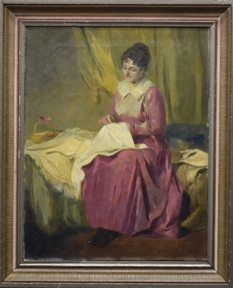 Josef Jambor | Švadlena. | MutualArt