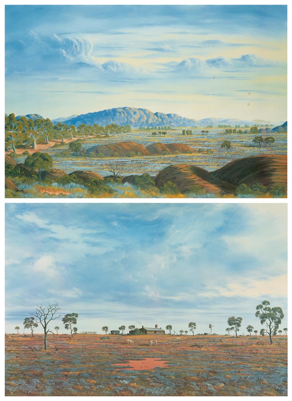 Jack Absalom | Everard Ranges and Out Station West of Darling | MutualArt