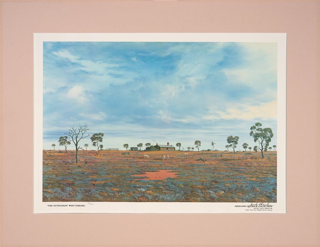 Jack Absalom | Everard Ranges and Out Station West of Darling | MutualArt