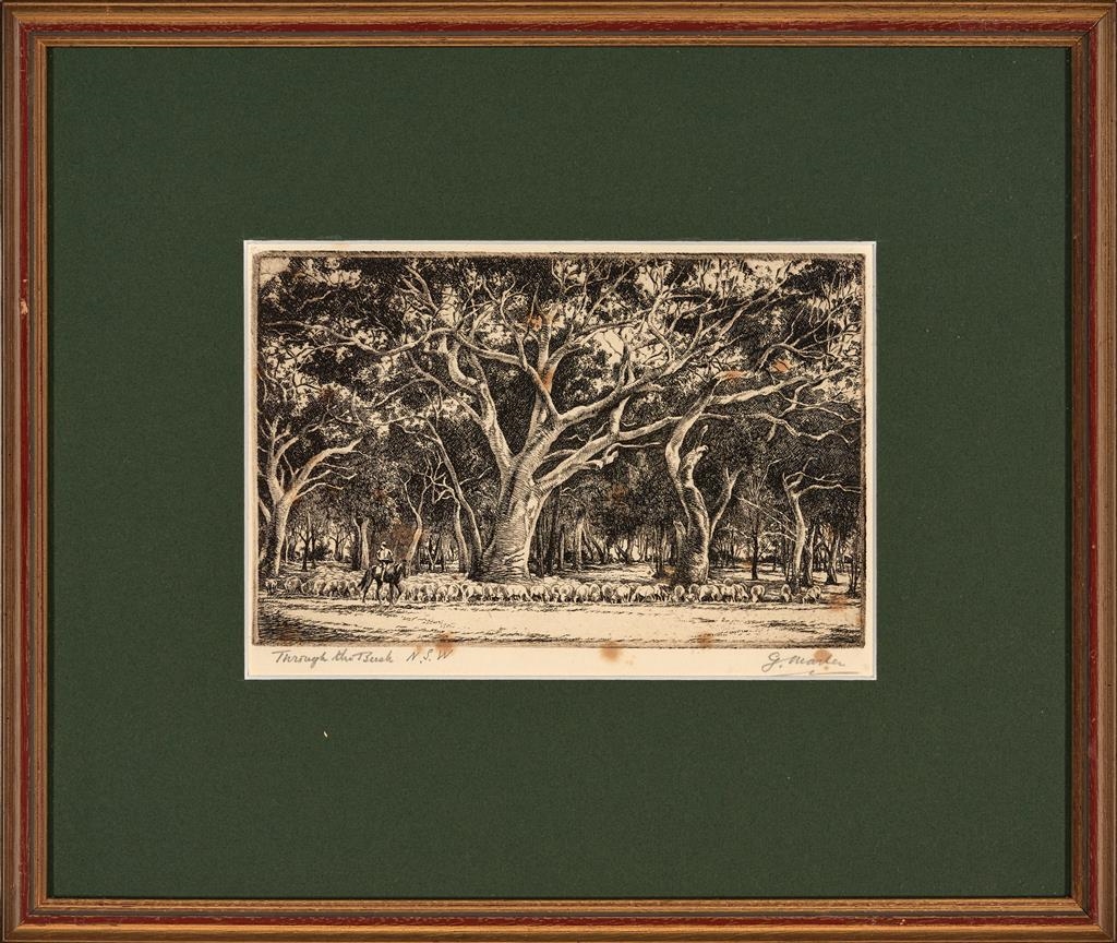 Alfred Edward Warner | Through the Bush, NSW | MutualArt