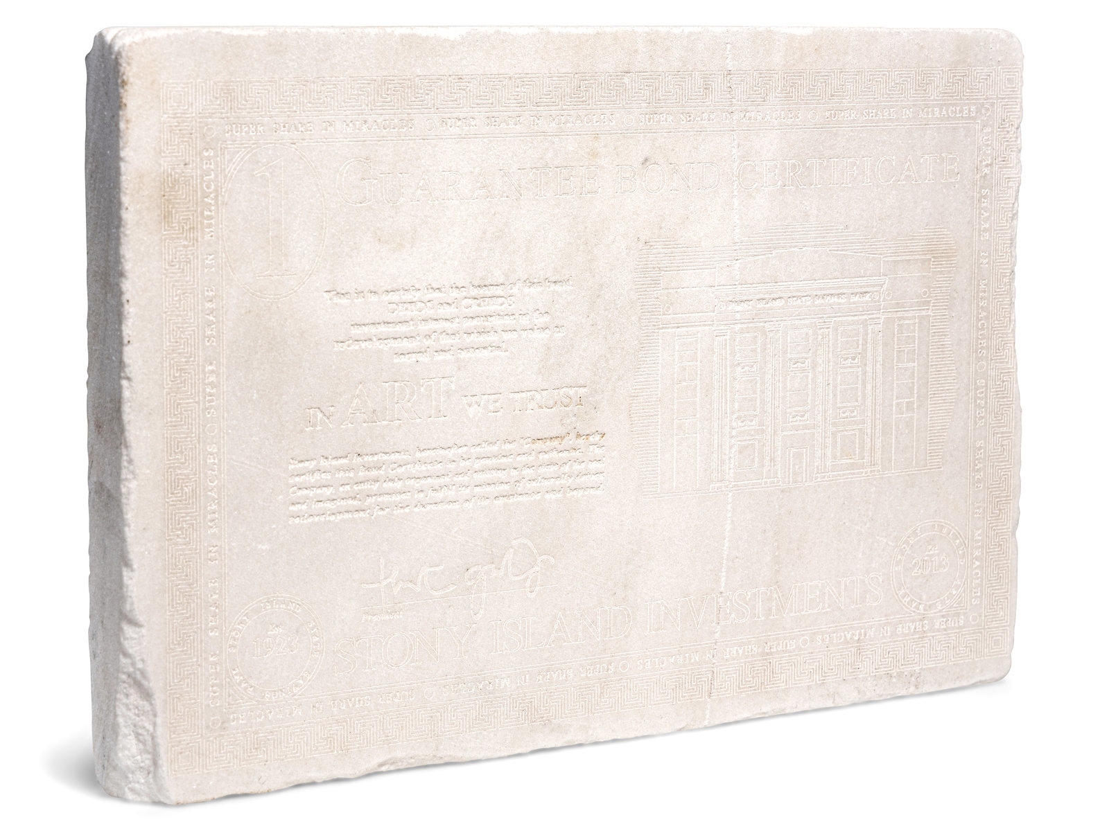 Theaster Gates | Bank Bond (2013) | MutualArt