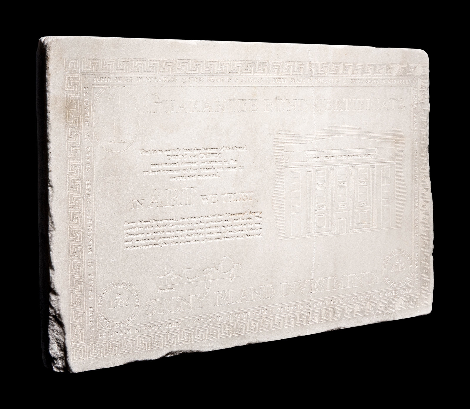 Theaster Gates | Bank Bond (2013) | MutualArt