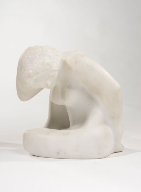 Maria Gamundi | Seated nude woman. (1976) | MutualArt