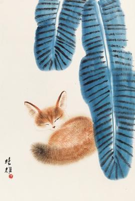 Fang Chuxiong | Three Rabbits (1999) | MutualArt