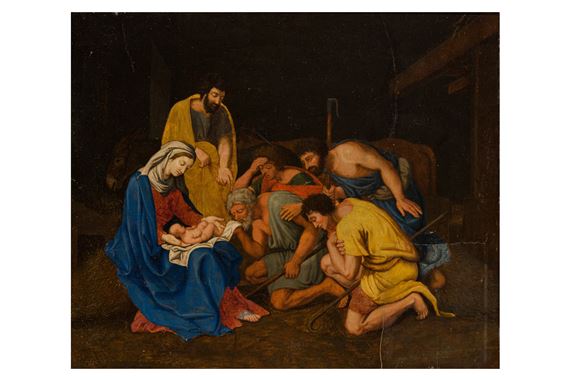 Nicolas Poussin | Adoration of the Shepherds | MutualArt